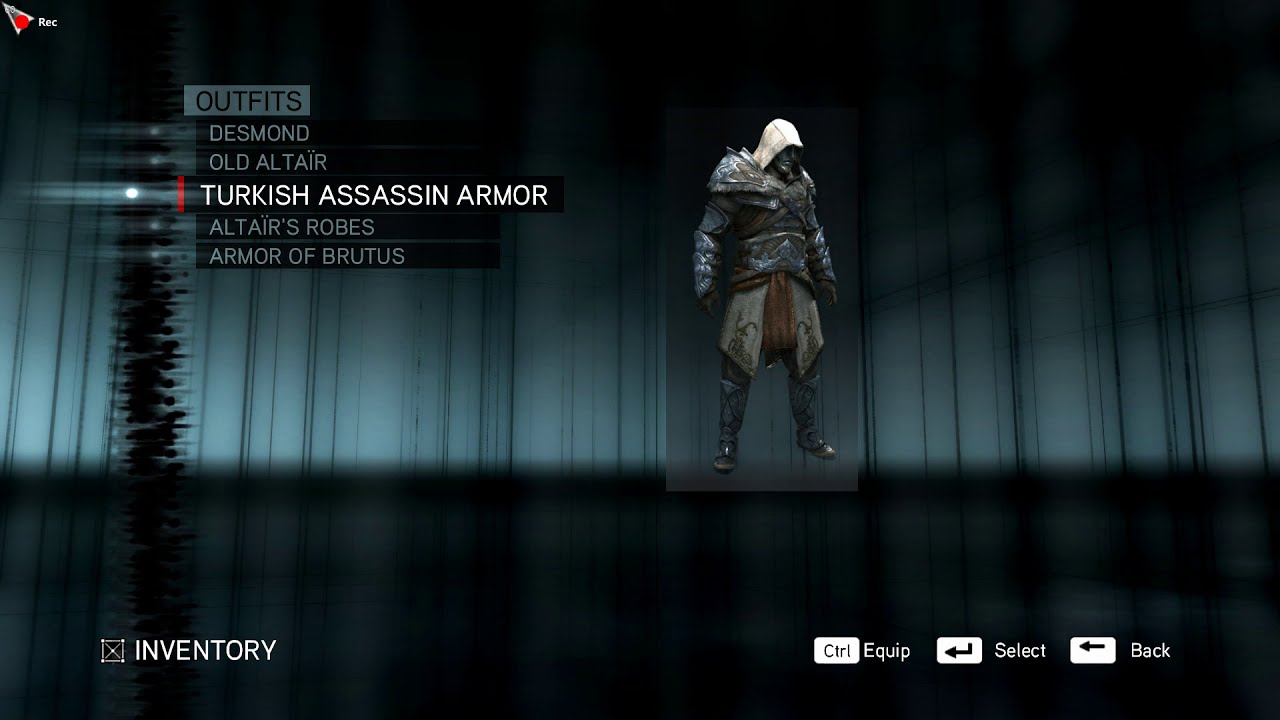 Assassin's Creed: Revelations - Turkish Assassin Armor - YouTube
