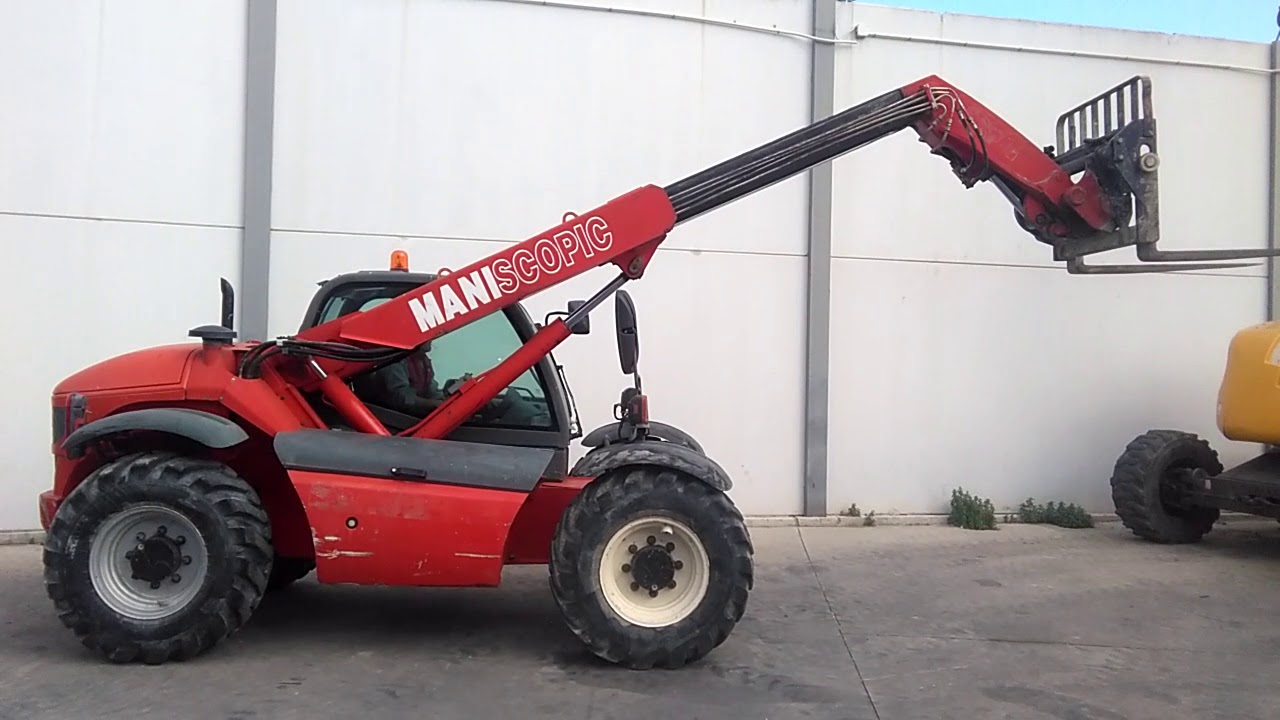 MANIPULADOR TELESCOPICO MANITOU 5 METROS 2600 K - YouTube