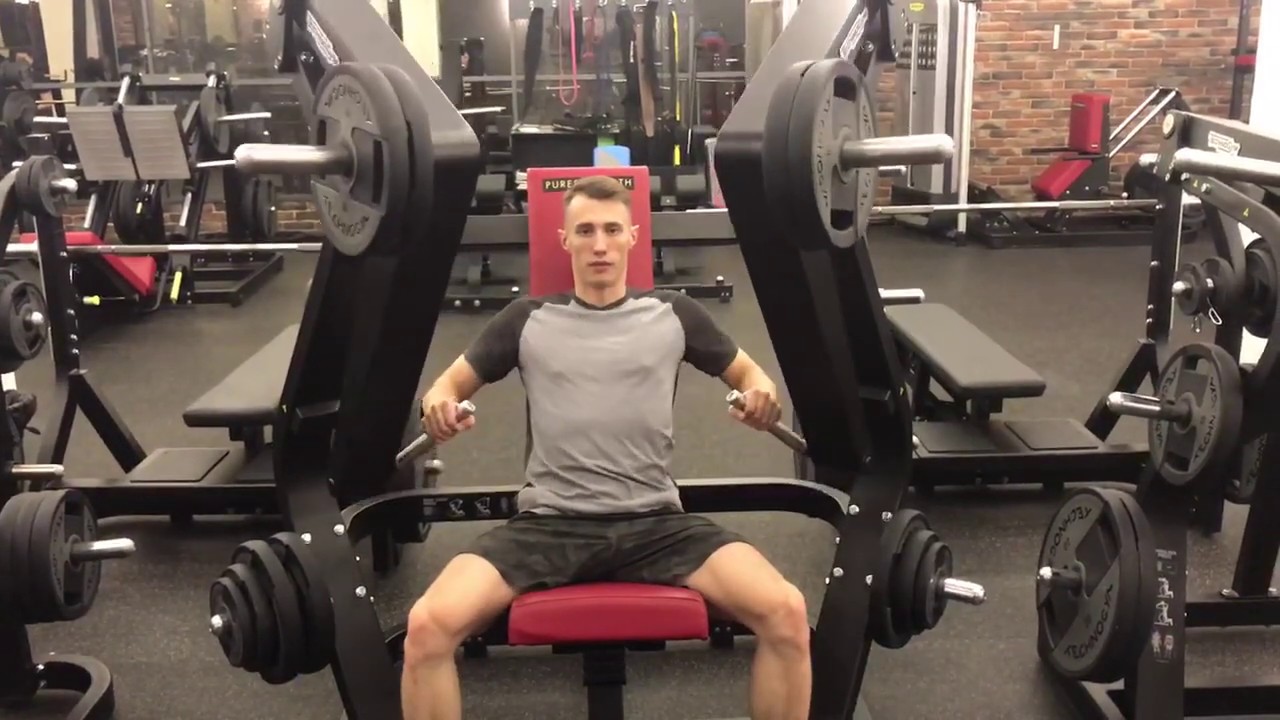 Wide Chest Press - YouTube