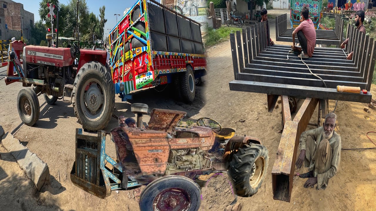 Top 3 incredible and Amazing Videos About Abandoned Tractor, Trolley ...