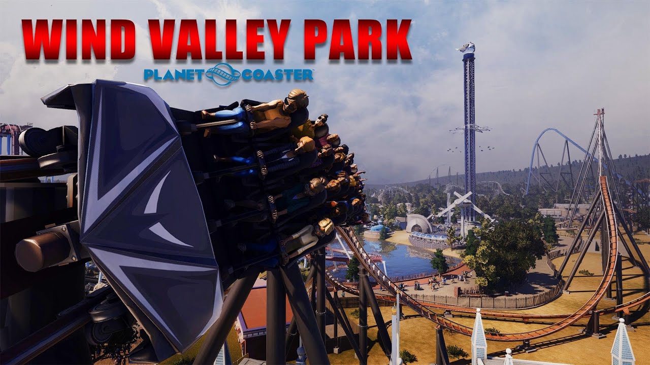 Wind Valley Park | Planet Coaster | ULTRA HD Cinematic + ALL POV's ...