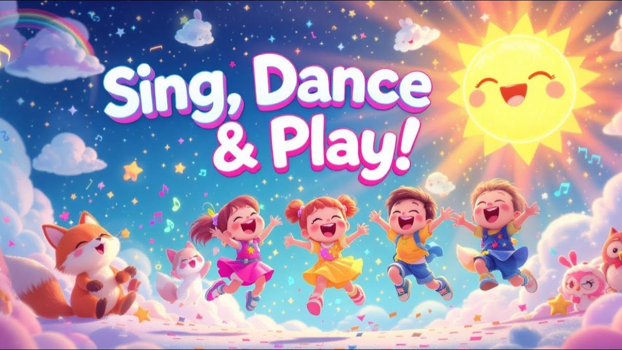 “Sing, Dance & Play! 🌈 Magical Adventure for Kids | Fun Cartoon Songs ...