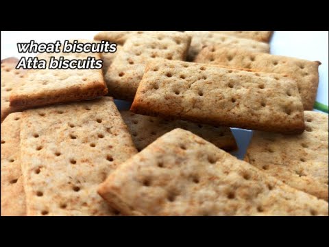 WHEAT FLOUR BISCUITS WITHOUT OVEN | ATTA BISCUIT RECIPE | EGGLESS ATTA ...