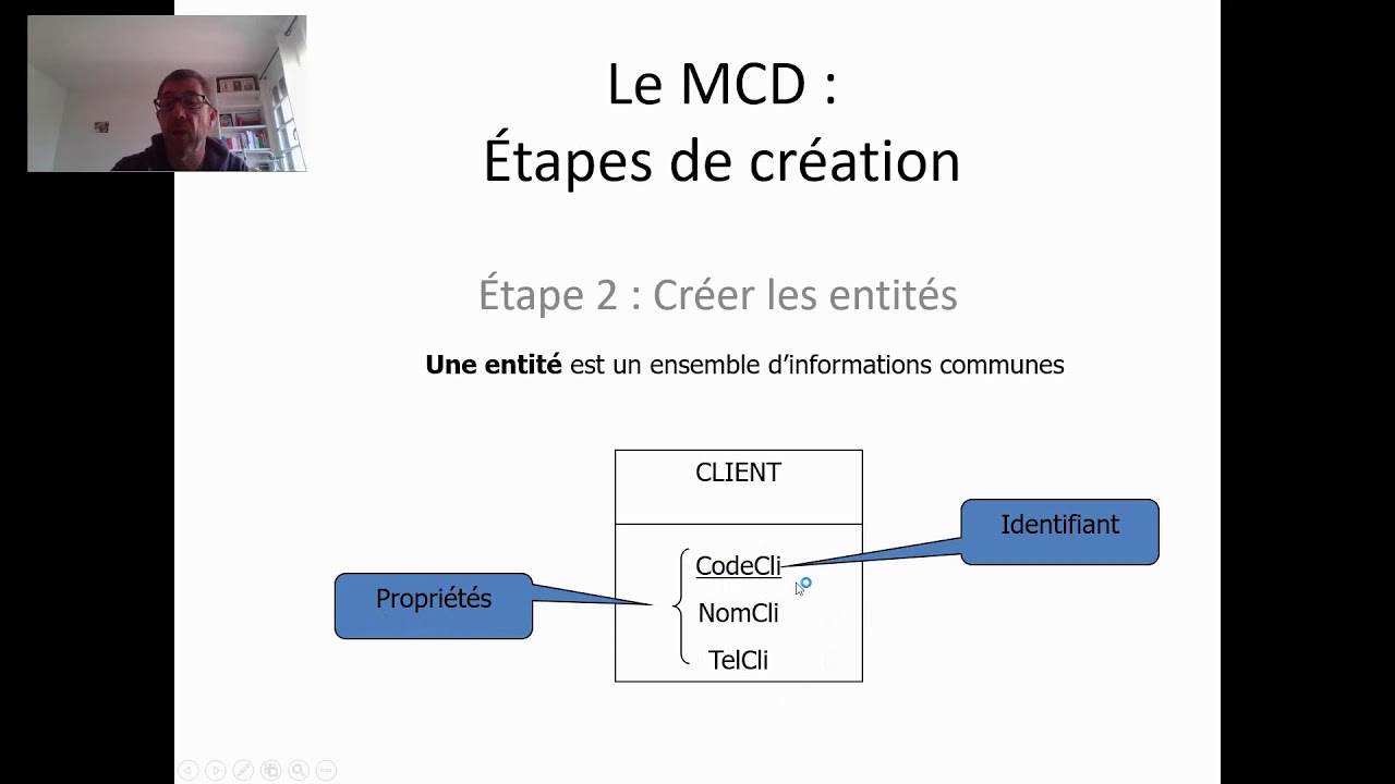 Video comment concevoir un MCD - YouTube
