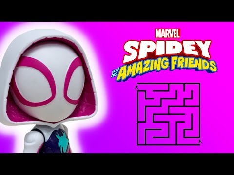 DISNEYNOW MAZES: SPIDEY AND FRIENDS - MAZE ESCAPE AND COLLECT LOST TOYS ...