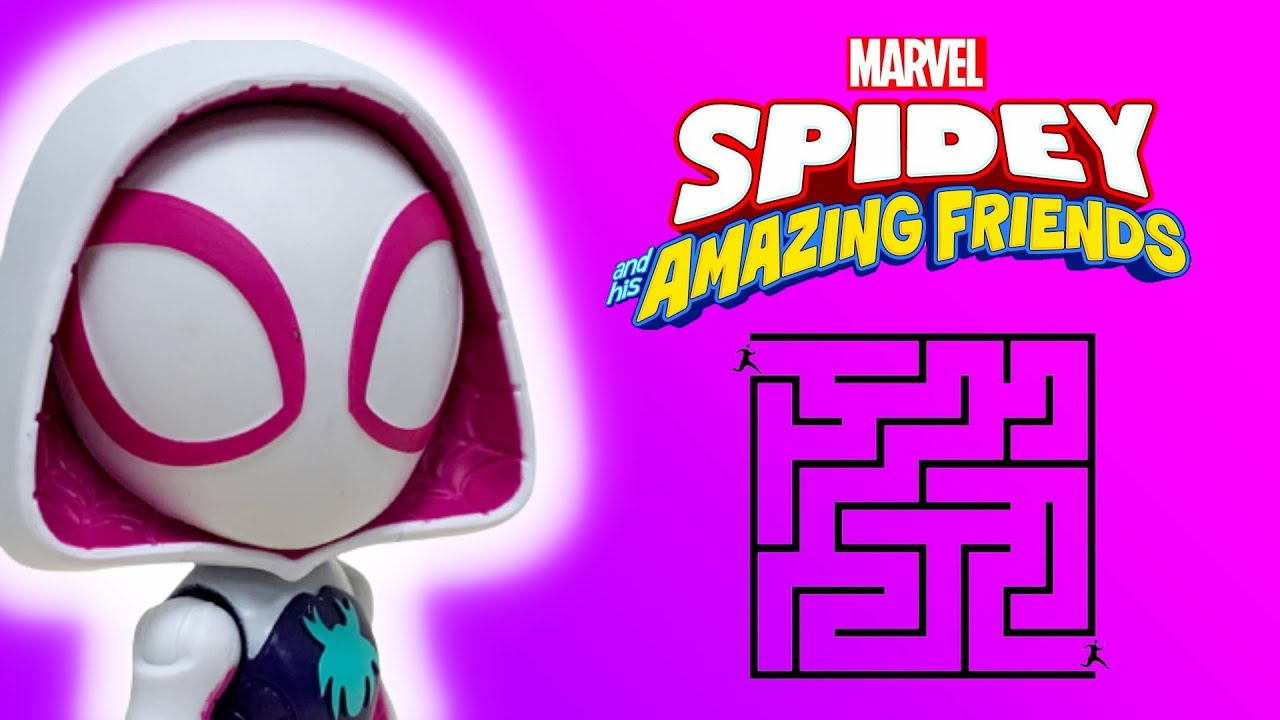 DISNEYNOW MAZES: SPIDEY AND FRIENDS - MAZE ESCAPE AND COLLECT LOST TOYS ...