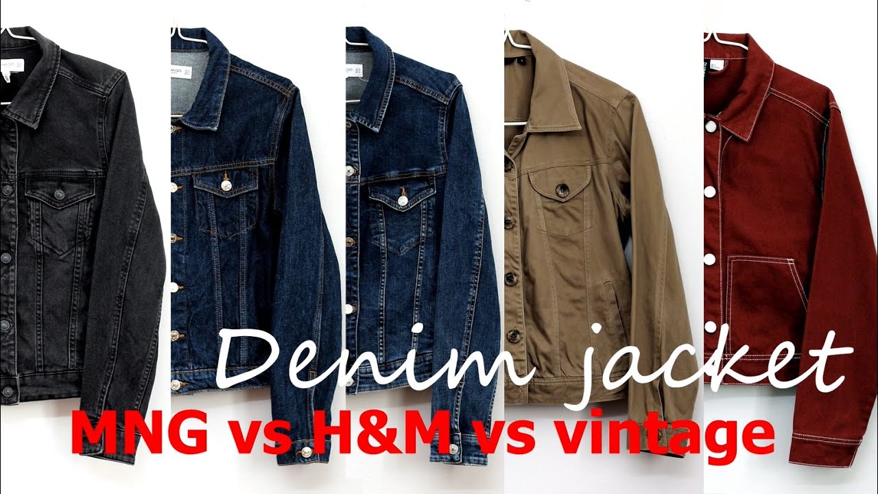 Denim jacket MNG H&M Vintage - YouTube