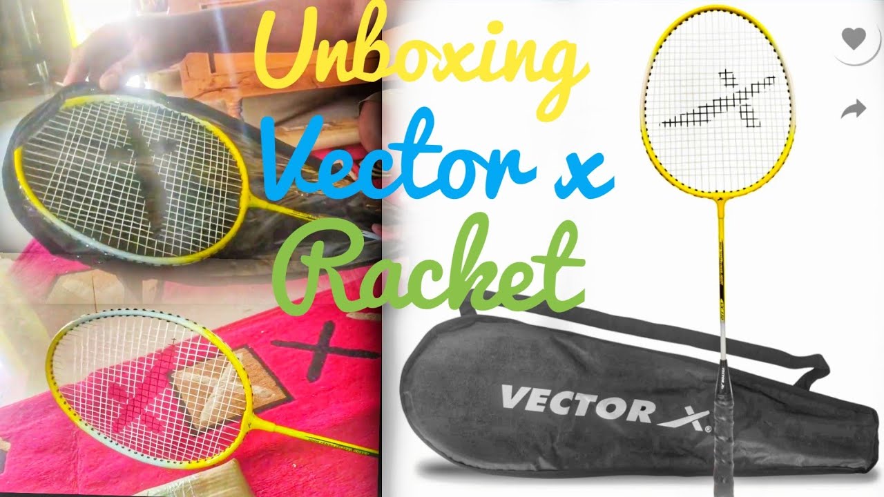 Vector x VXB 150 racket unboxing | vector x ka sasta racket ache ...
