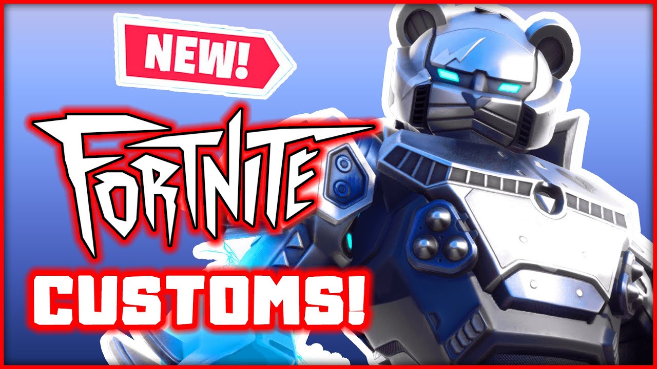 Fortnite - The 🤖 Customs! Only Robotic Skins! - YouTube