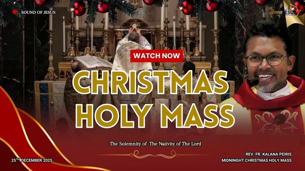 Solemnity of the Nativity of the Lord - Morning Holy Mass English - YouTube