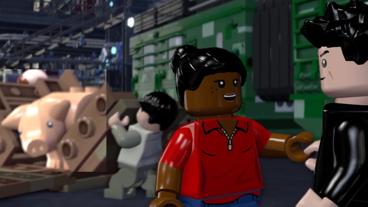 Pig & Kelly Malcolm Malcolm's daughter for seek and hide on LEGO The ...