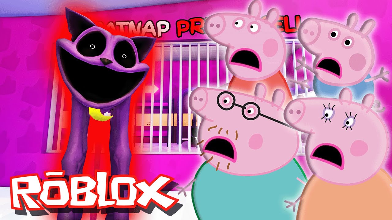 Peppa Pig ESCAPE CATNAP BARRY'S PRISON RUN in Roblox - YouTube