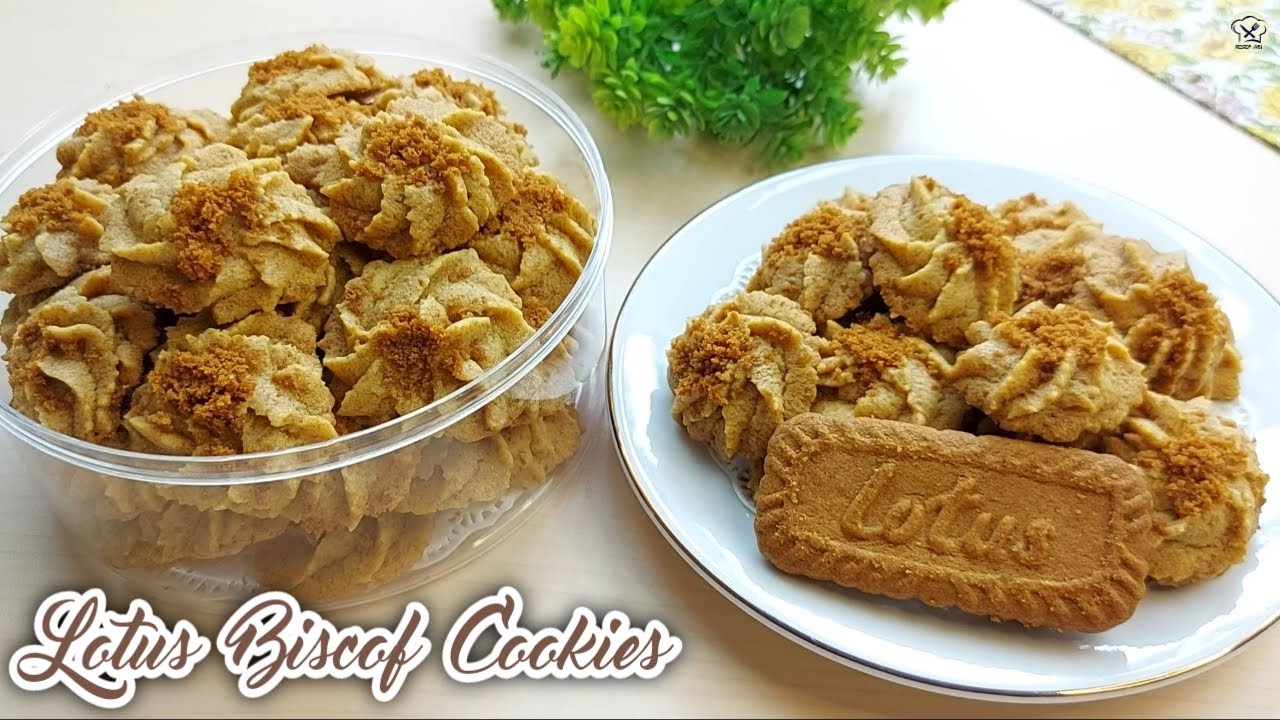 Kue kering Lotus Biscoff Enak Dan Super Renyah - YouTube