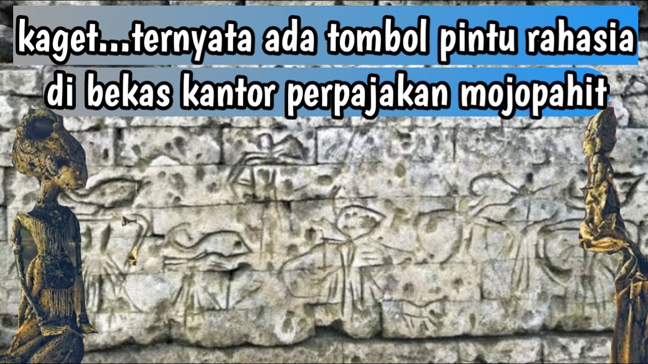 Misteri Relief Wayang Di Pagar Tembok Peninggalan Kerajaan Mojopahit ...