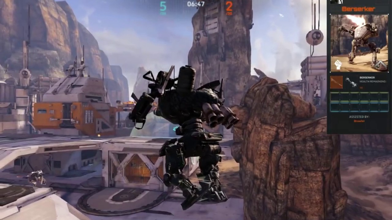 Fat Mech does amazing dive - YouTube