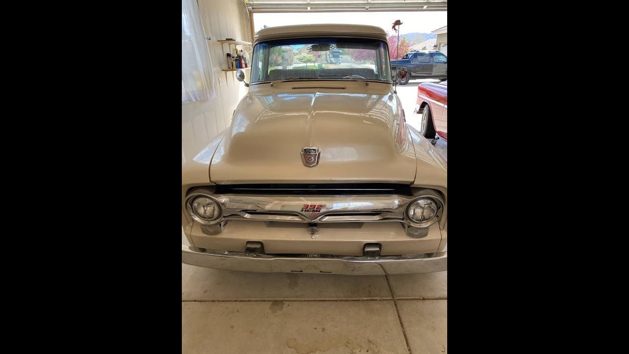 1956 FORD F100 BIG BACK WINDOW/VCC/42V64 - YouTube