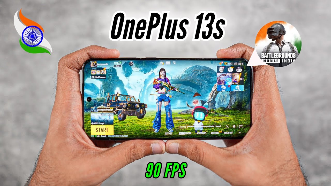 OnePlus 13s Indian Unit BGMI Test At Just ₹37,200 With FPS Meter ...