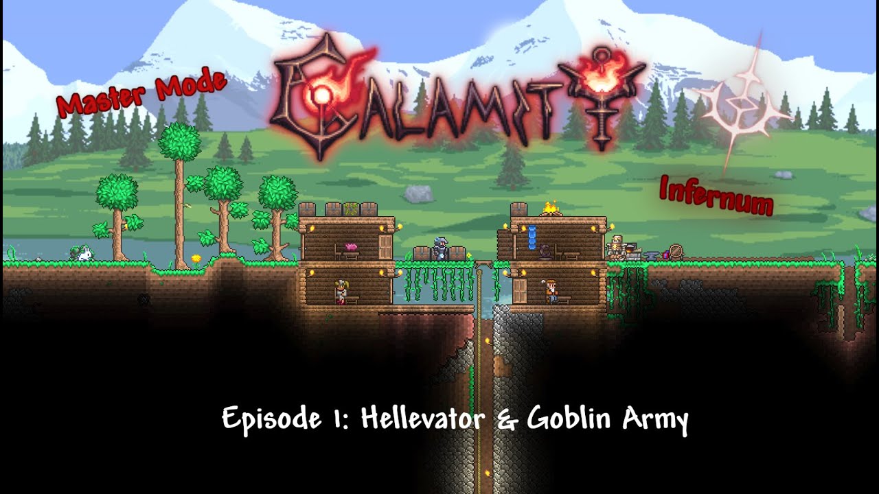 Terraria Calamity Mod Infernum Master Mode + Lineage | Ep. 1 ...