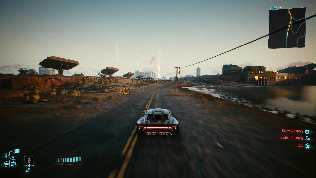 Cyberpunk 2077 freeway - YouTube