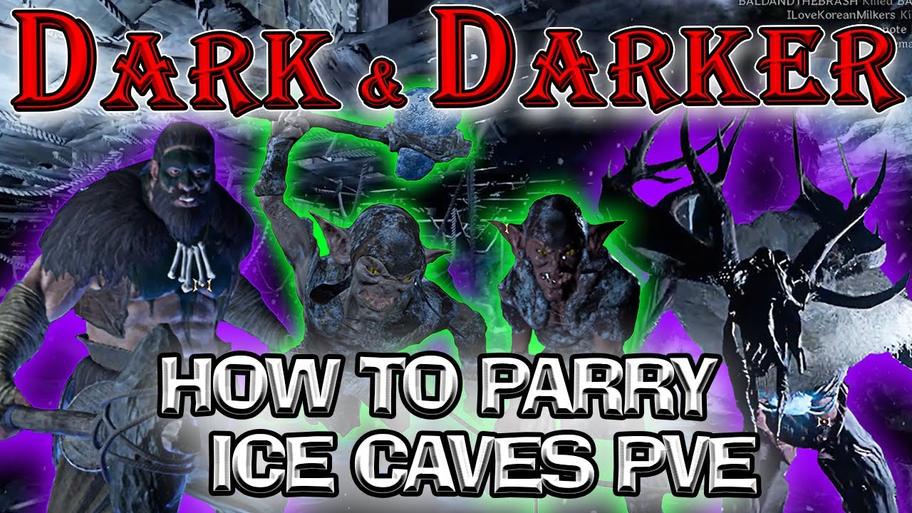 How to Longsword Parry the PvE in the Ice Caves in Dark and Darker ...
