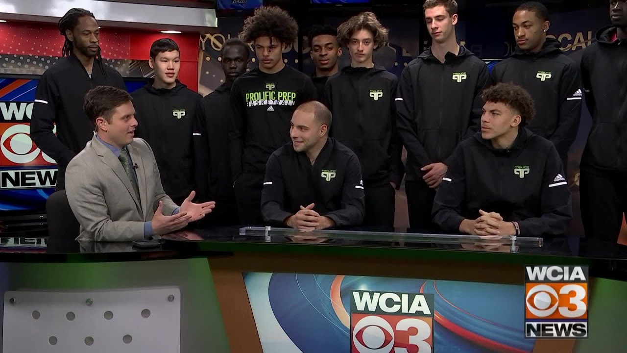 Prolific Prep visits WCIA 3 studios - YouTube