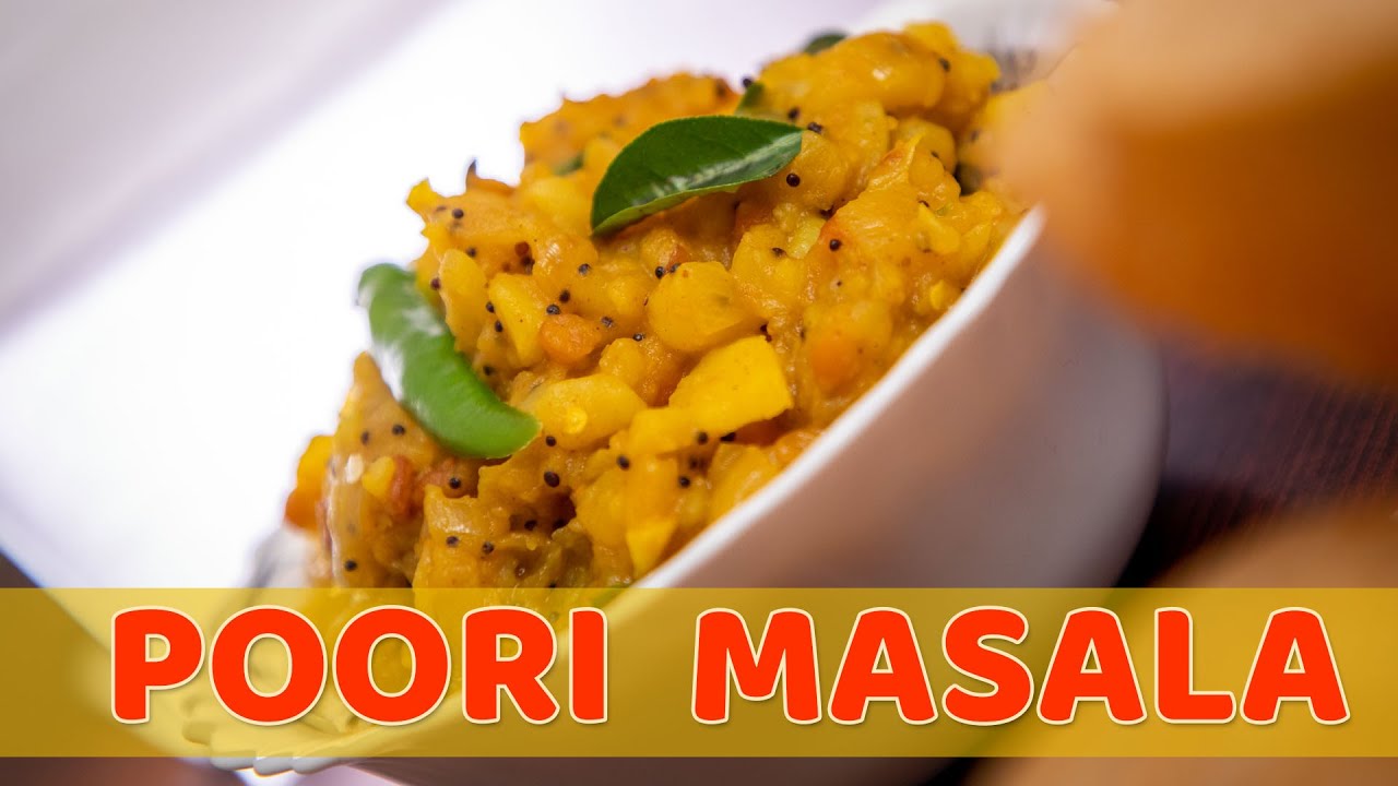 How to make Poori Masala | Poori Potato Masala Recipe| Foodie tasty ...