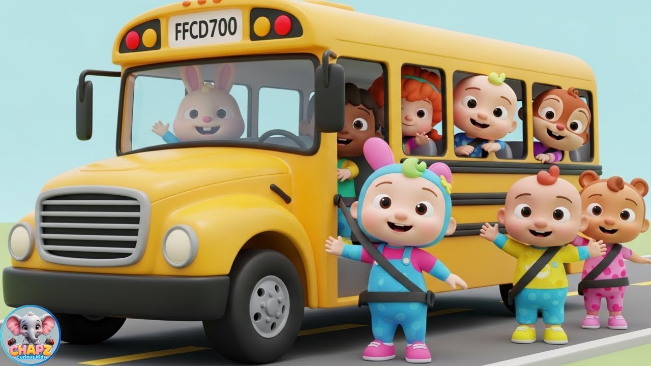 Be Careful On The Bus! 🚌 | Safety Song for Kids | Chapz Curious Kids ...