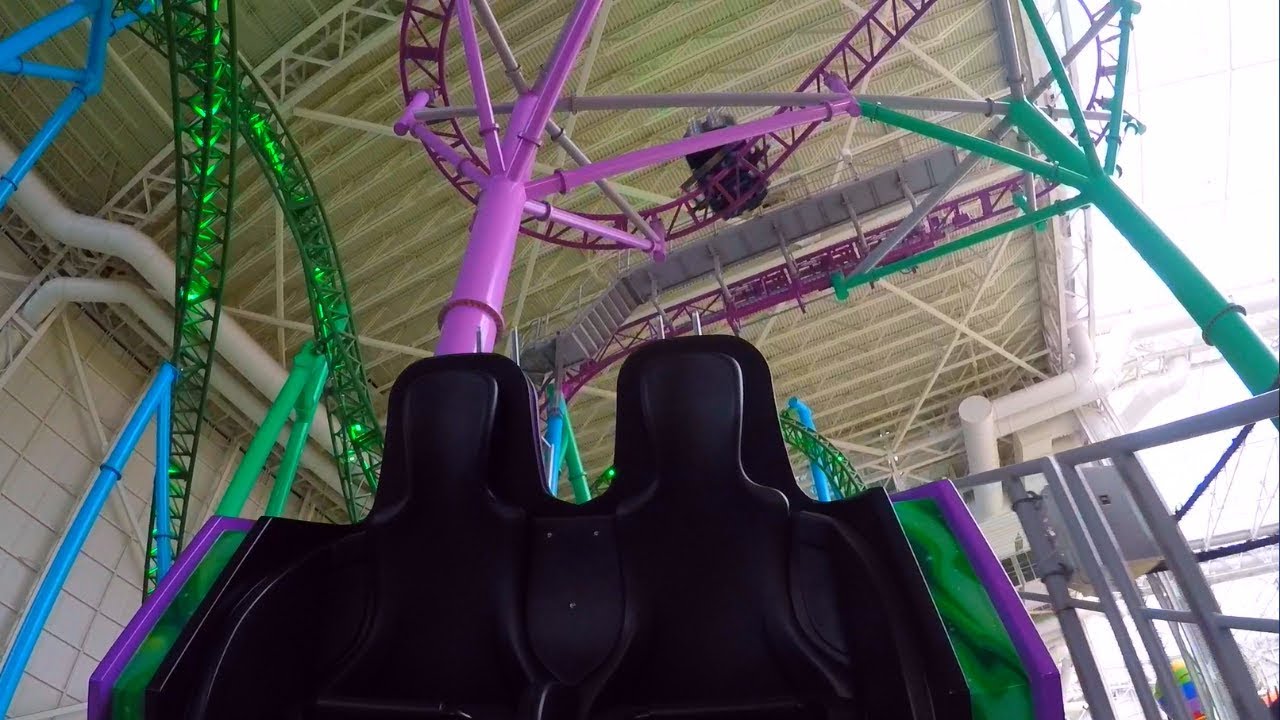 Shredder On Ride POV - Nickelodeon Universe | American Dream Mall - YouTube