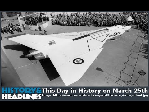 This Day in History on March 25th - YouTube