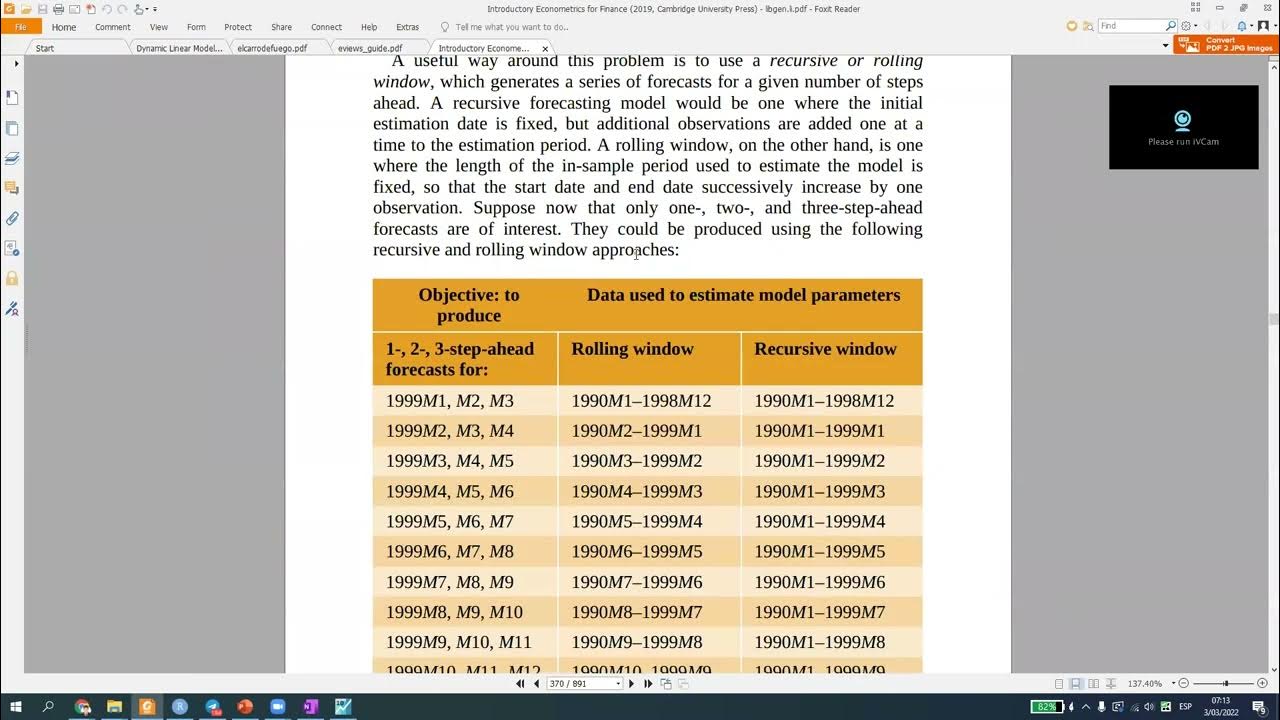 Pronóstico ARMA y GARCH EVIEWS - YouTube