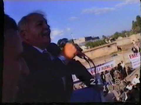 Refah Partisi 1987 Ağrı Mitingi - Prof. Dr. Necmettin Erbakan