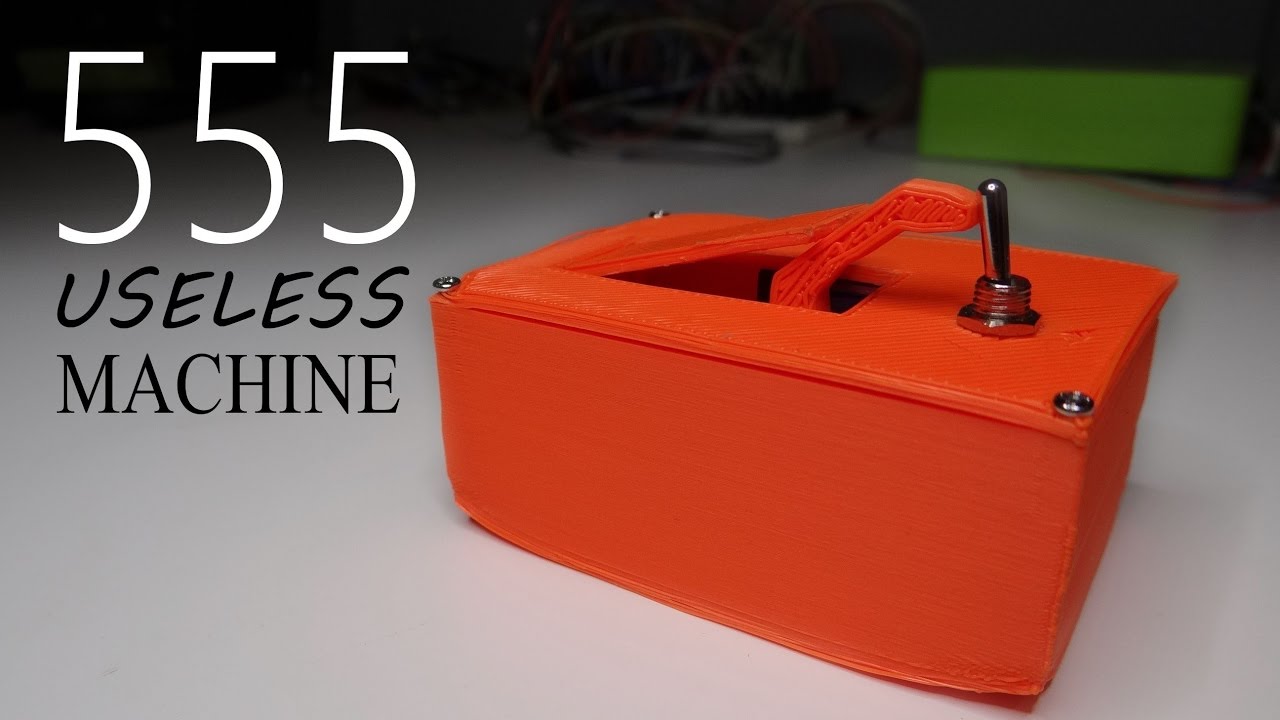 555 useless machine - YouTube