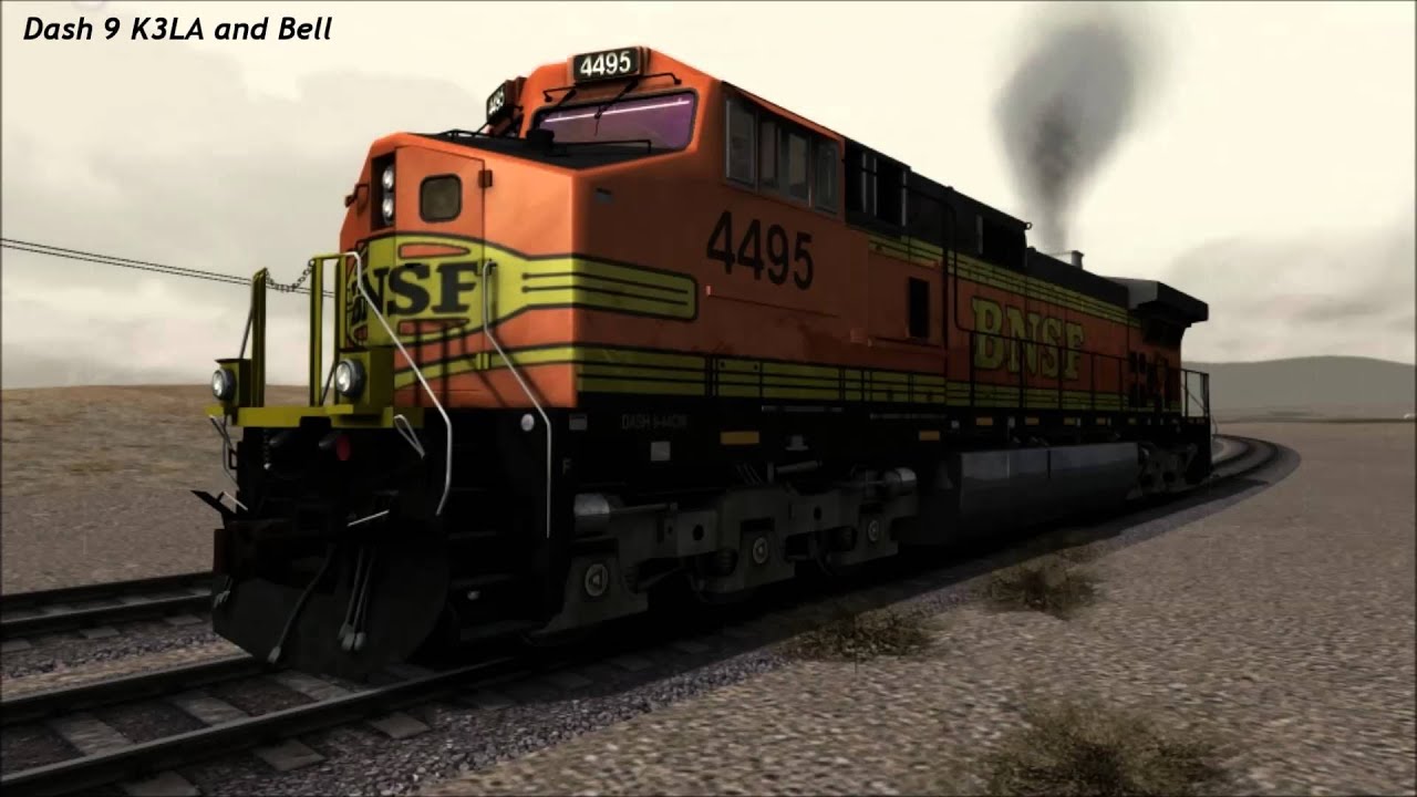 Train Simulator 2013 Dash9 K3LA/Bell Mod - YouTube