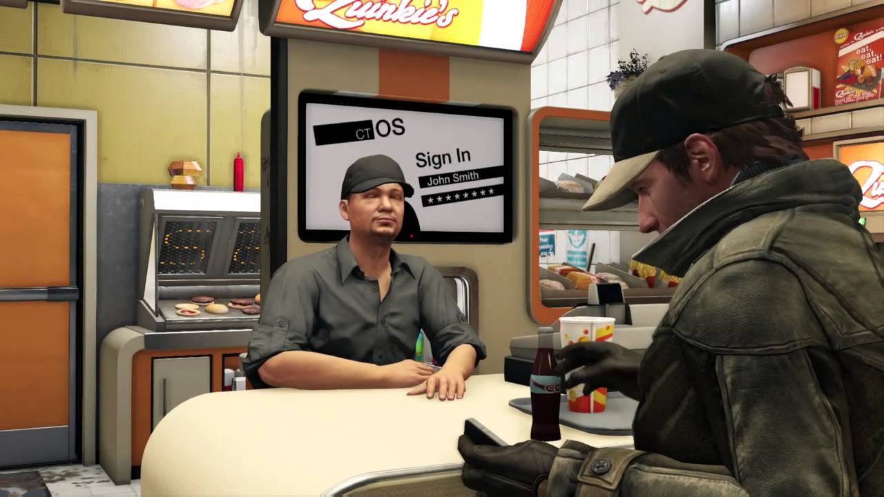 Watch Dogs Restaurant - YouTube
