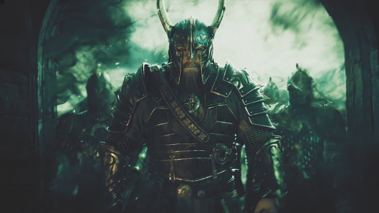 Middle Earth Shadow of War - Helm Hammerhand Cinematic - YouTube