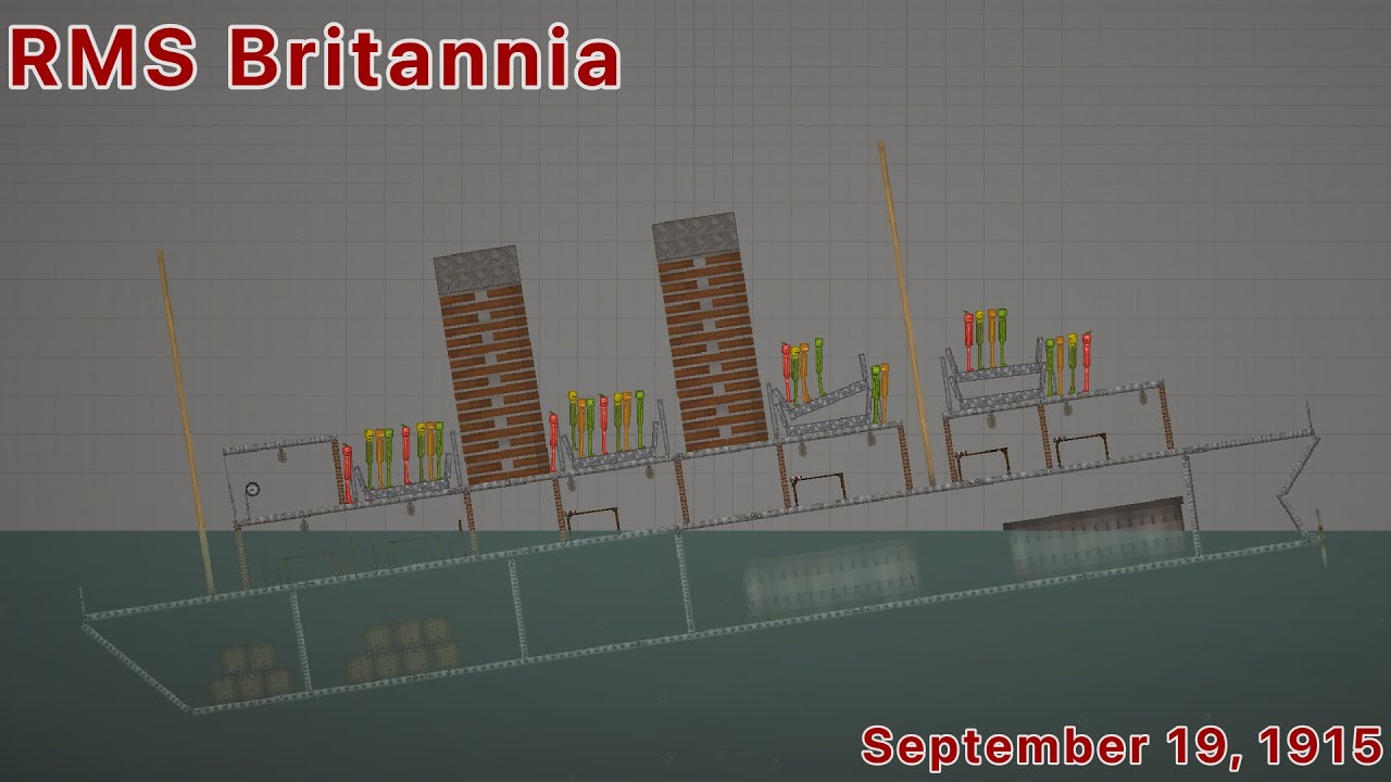 Sinking of RMS Britannia |Melon Playground short film| - YouTube