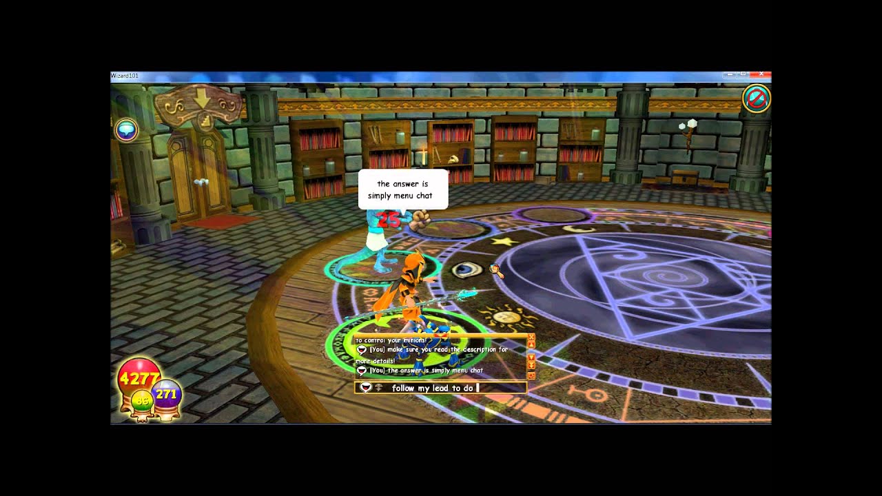 Wizard101 How to Control Your Minions! - YouTube