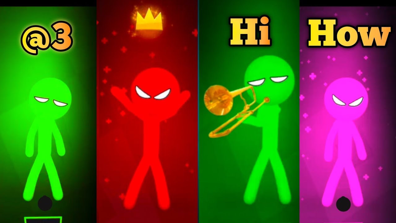 Stickman Funny Mini games - Stickman Party 1 2 3 4 Player gameplay ...