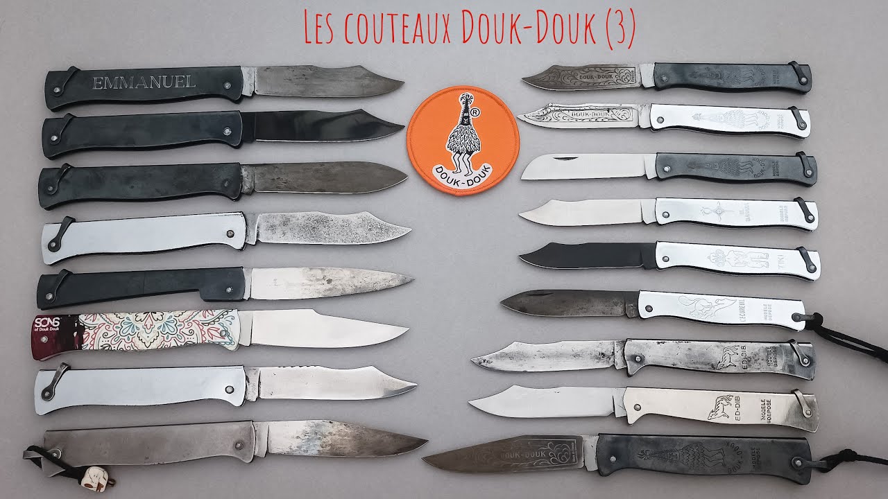Les couteaux Douk-Douk (3) - YouTube