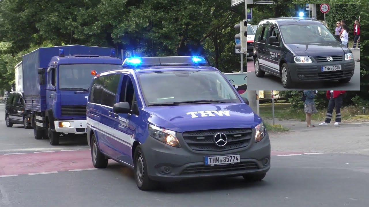 [Tag der Niedersachsen] MTW OV + PKW-ESS THW OV Springe - YouTube