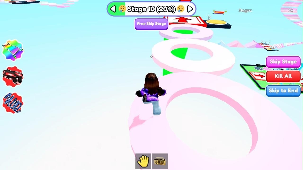 Roblox easy bubble obby - YouTube