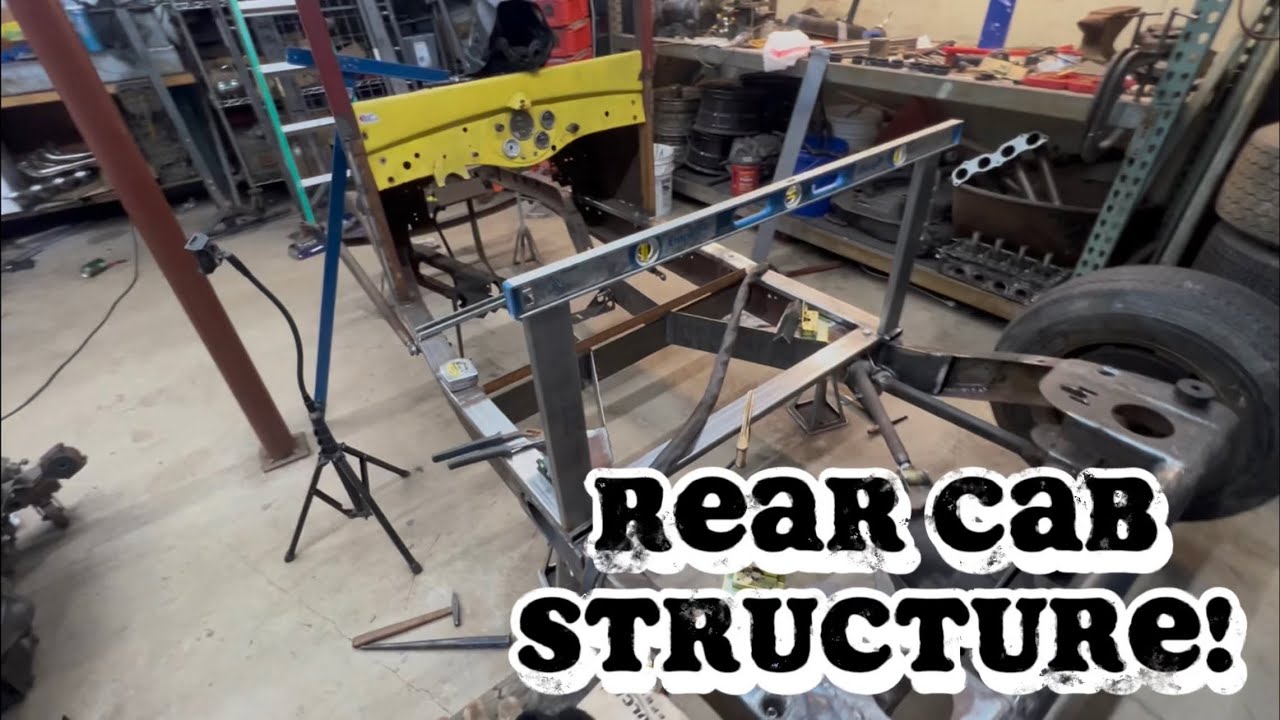 The Rat Rod Cab Is Finally Taking Shape! Rear Structure Build-Part 22 ...