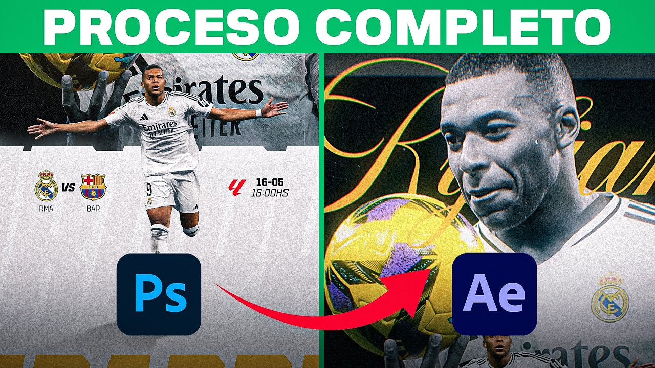 Animando un MATCHDAY | After Effects Tutorial - YouTube