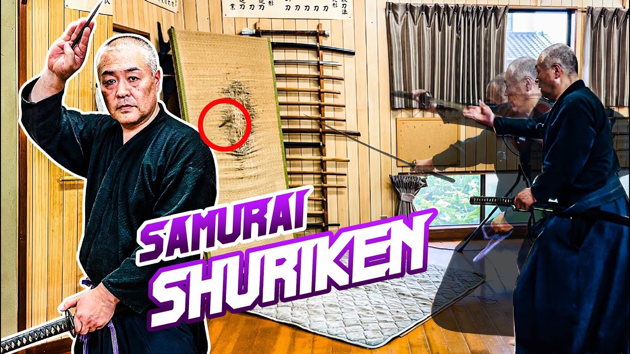 How Samurai Combined Shuriken (Throwing Darts) and Katana Techniques ...