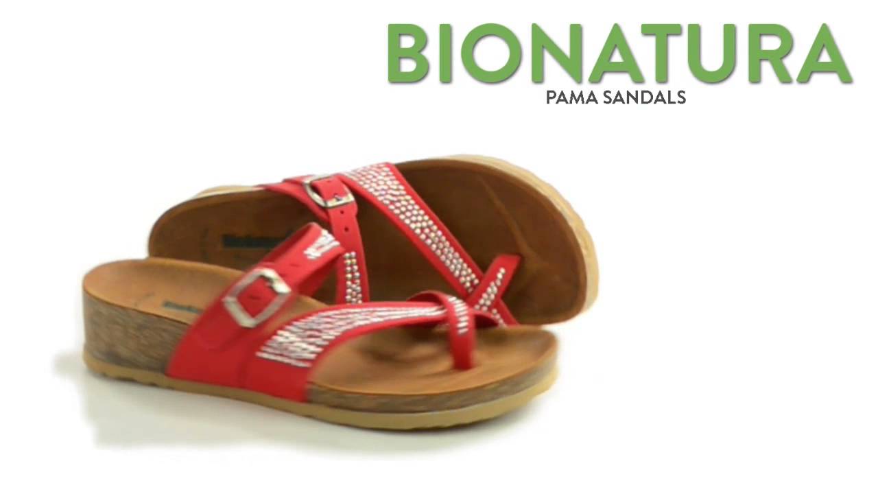 BioNatura Parma Sandals - Nubuck, Wedge Heel (For Women) - YouTube