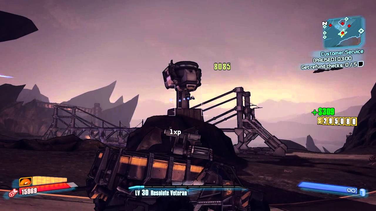 Borderlands 2-Eridium Blight Bring Out the Big Guns Challenge HD - YouTube