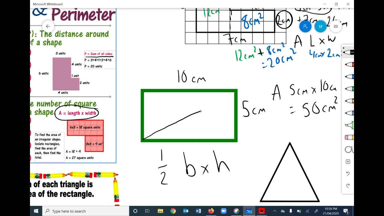 Solving Area Problems Explicit Teaching - YouTube