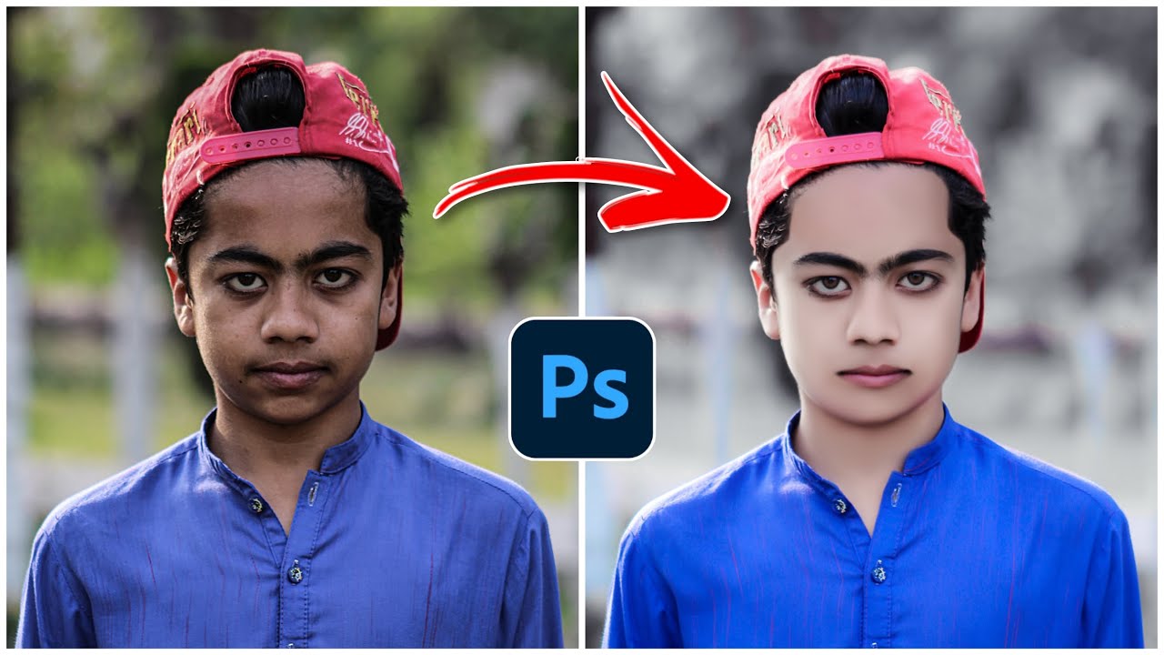High-End Photoshop Editing Tutorial / Face Smoth Photo Editing In ...