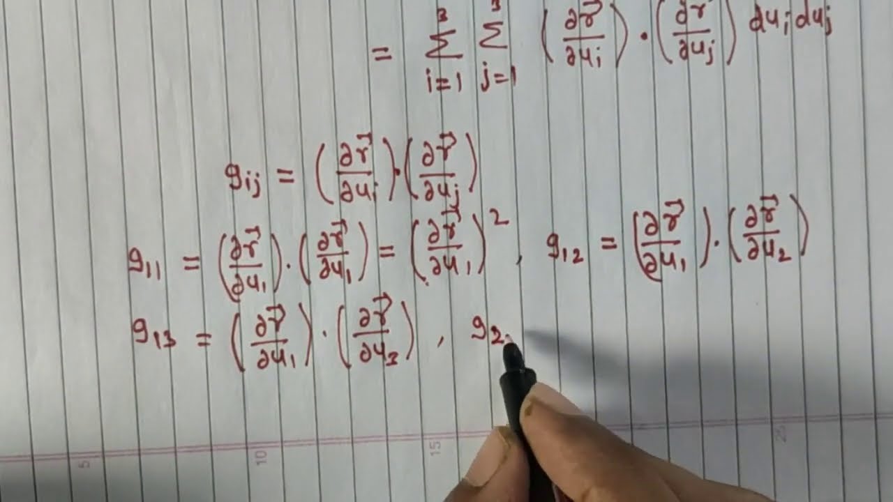 Lecture 4 ( Scale factors, Metric coefficients, Length Element) - YouTube