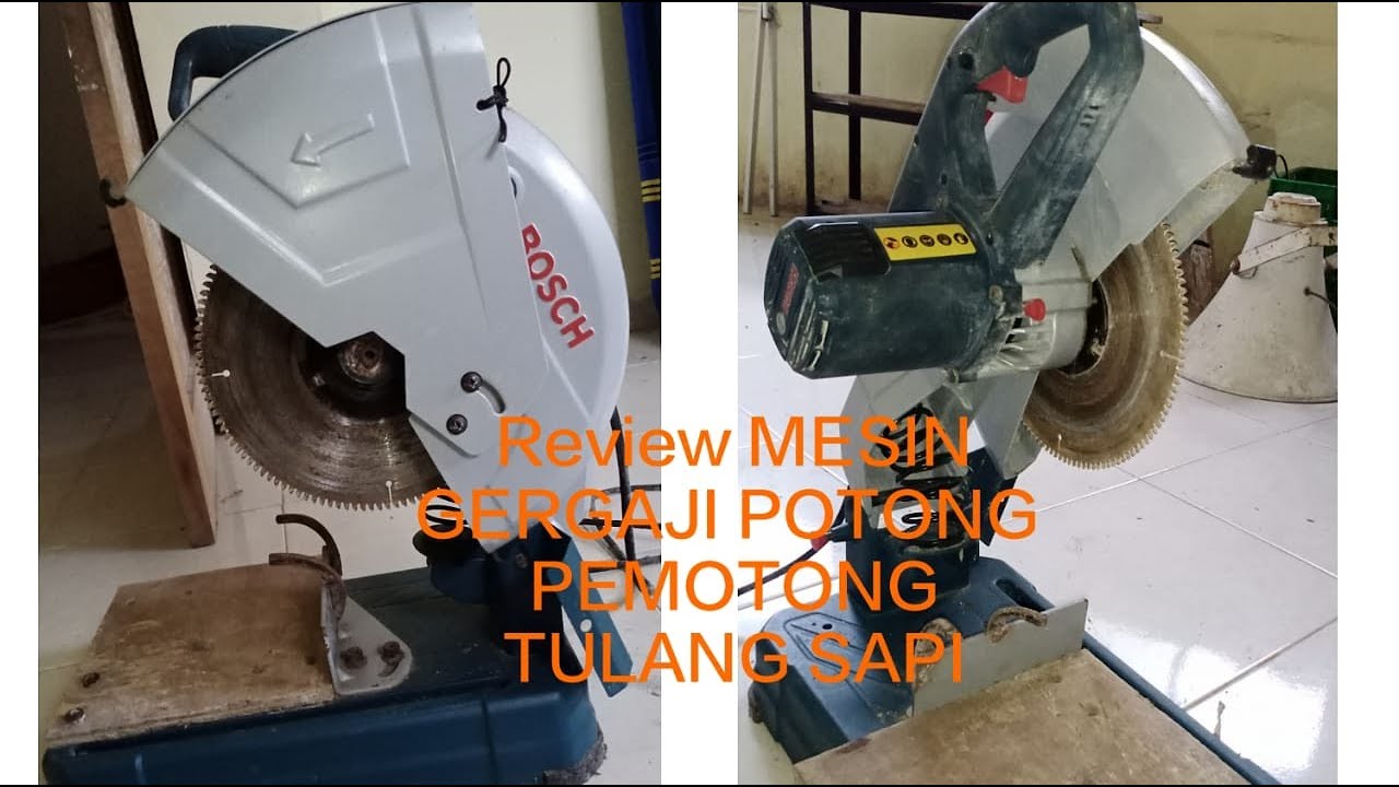Review mesin gergaji potong pemotong tulang sapi Bosch Maktec Makita ...